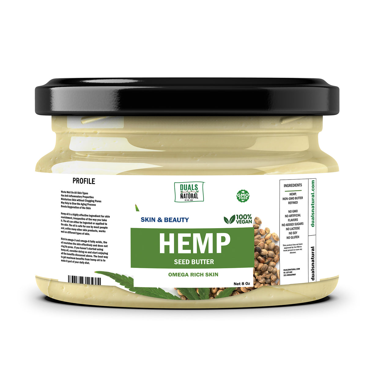 Hemp Seed Butter — Duals Natural